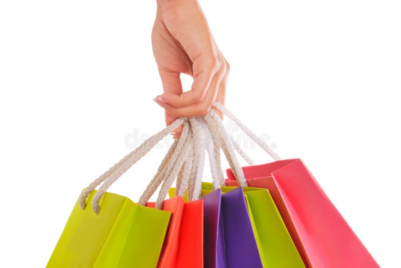 Shopping bags stock image. Image of customer, gift, fashion - 7710787