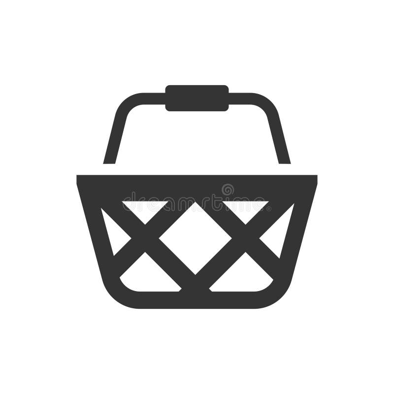 Shopping Basket Icon Stock Illustrations – 85,668 Shopping Basket Icon ...