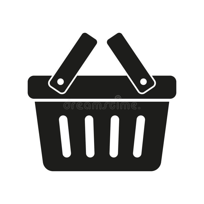 Shopping basket icon stock vector. Illustration of design - 322583451
