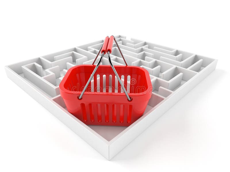 Shopping Maze Stock Illustrations – 152 Shopping Maze Stock ...