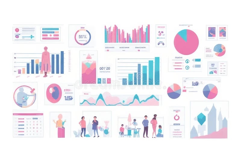 Shopping Behavior Insights Via Data Mining Stock Illustration ...