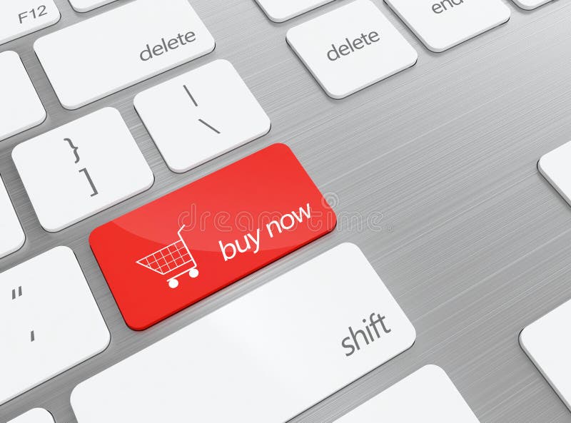 Shopping button stock illustration. Illustration of icon - 26254786