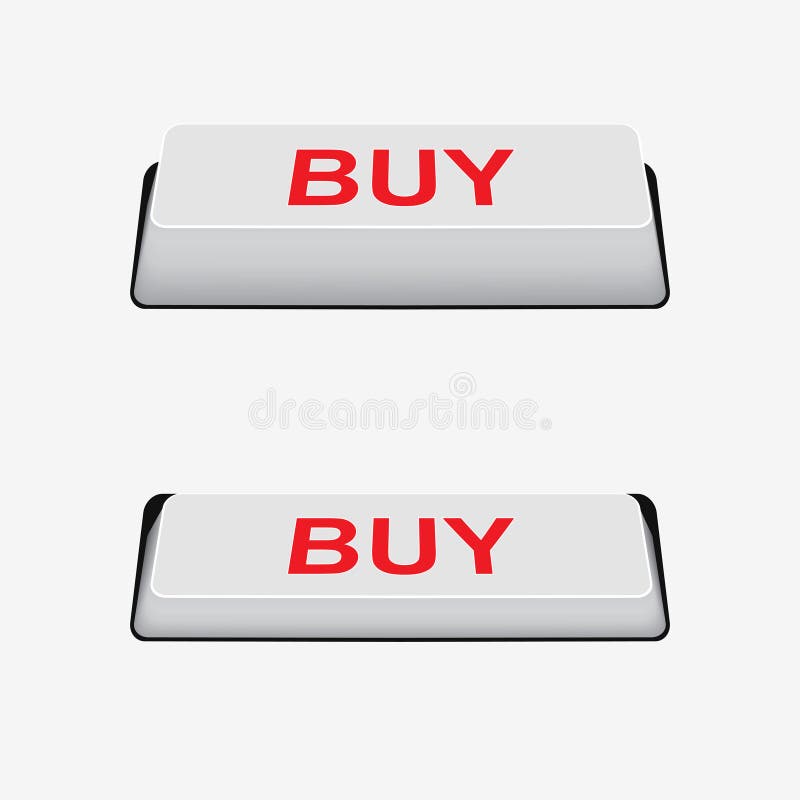 Shopping Buy Button Picture. Image: 18864407