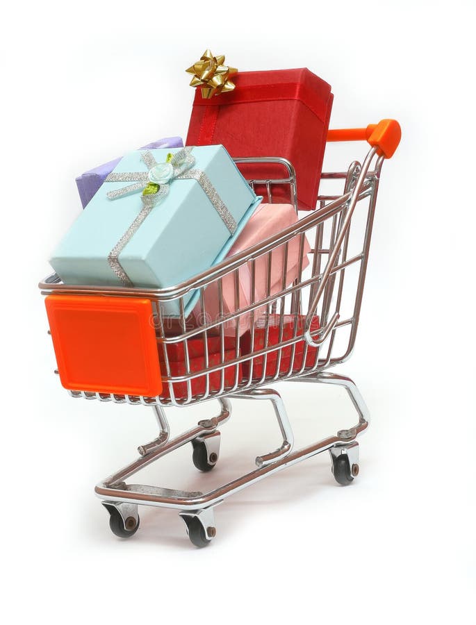 Shopping cart #3 stock image. Image of clouds, dream, commerce - 145965