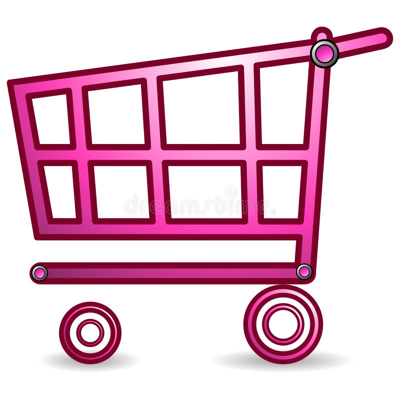 Cart vector icon stock vector. Illustration of check, running - 9054495