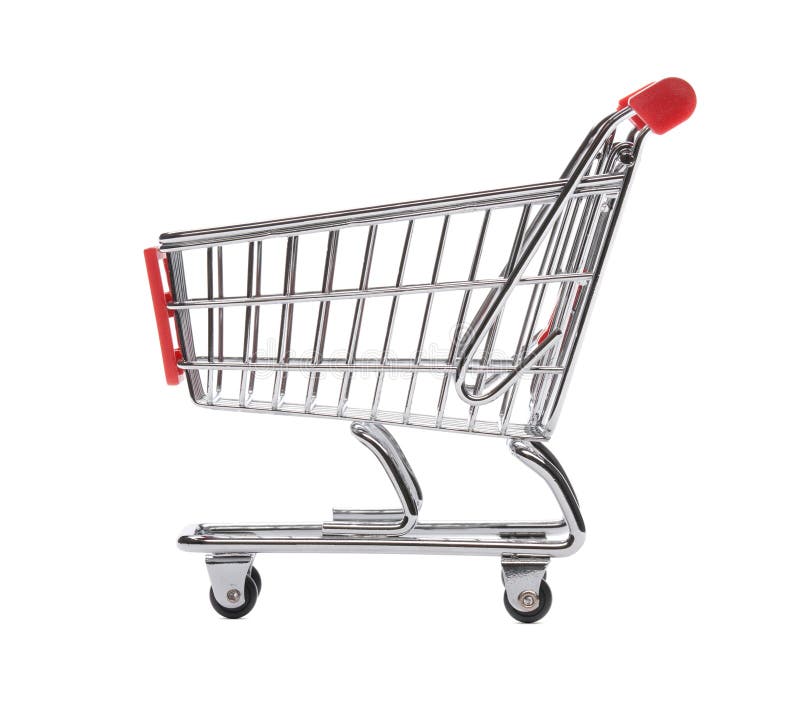 Shopping cart stock photo. Image of consumerism, single - 24805742
