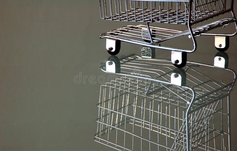 Shopping cart stock image. Image of shopping, glass, glitter - 623293