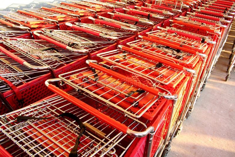 Shopping Cart stock image. Image of grocery, shopping, cart - 681373