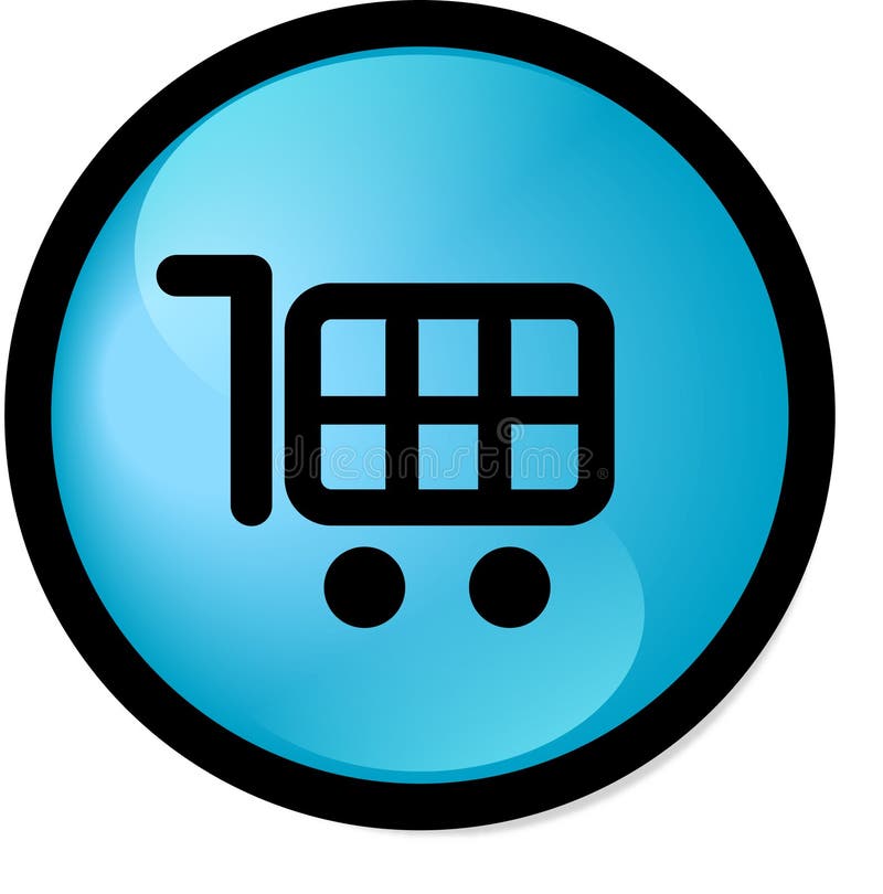 Shopping Cart, Button, Icon, Web Icon, E-buy, Web Button Stock ...