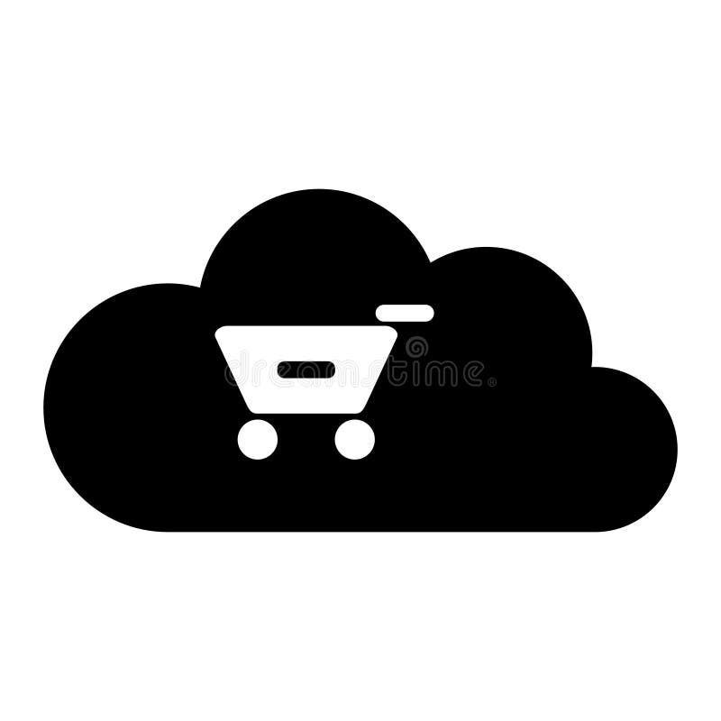 Sale and cloud stock vector. Illustration of cloud, graphic - 184851737