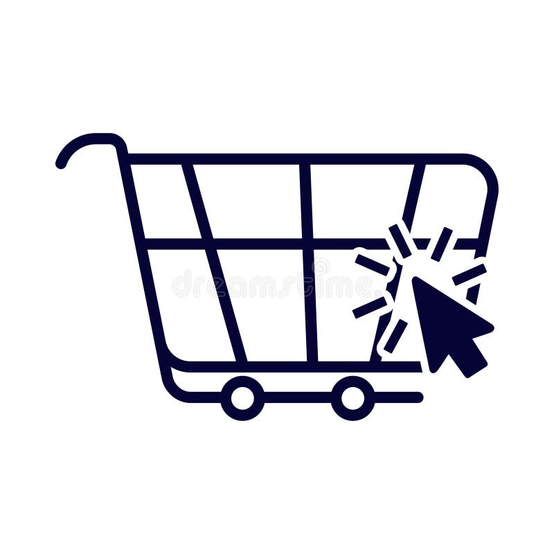 Shopping Cart, Cursor, Click, Mouse, World, Online Shopping Cart Icon ...