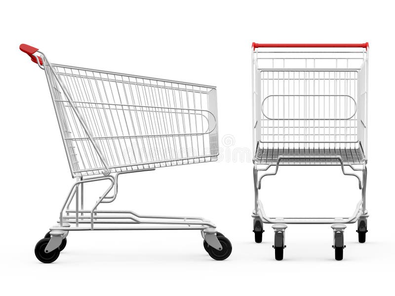 Shopping Cart stock illustration. Illustration of front - 31773807