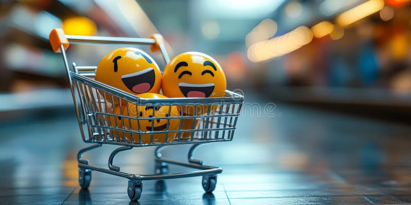 Shopping Cart Full Smiling Faces Stock Photos - Free & Royalty-Free ...