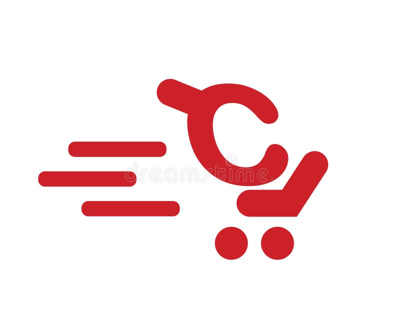 Fast Shopping Cart Logo C Stock Illustrations – 12 Fast Shopping Cart ...