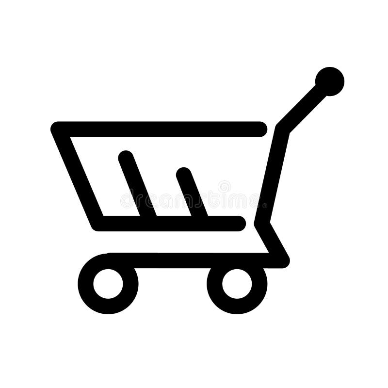 Shopping Cart Icon Template Stock Vector - Illustration of graphic ...