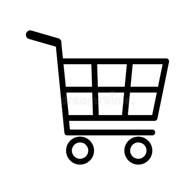 Shopping Cart Icon Vector Design Template Stock Vector - Illustration ...