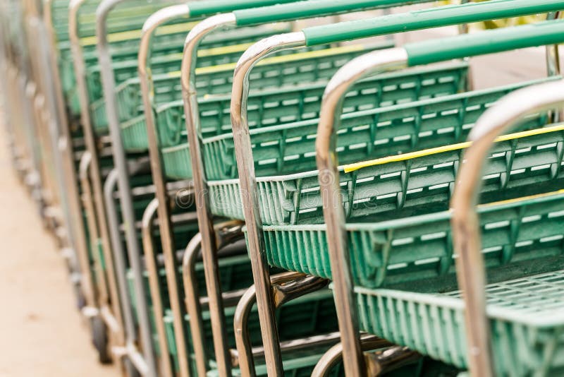 Shopping cart stock photo. Image of metal, garden, shopping - 45040274