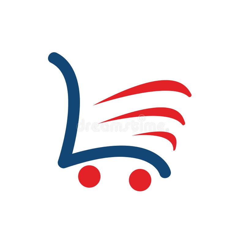 Shopping Cart Logo Design, Cart Icon Vector Stock Vector - Illustration ...