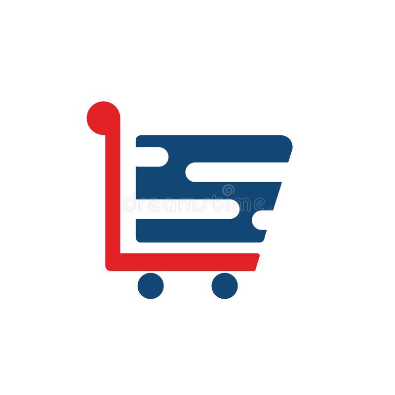 Shopping Cart Logo Design, Cart Icon Vector Stock Vector - Illustration ...
