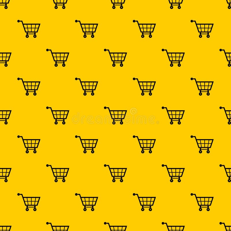 Shopping pattern stock vector. Illustration of background - 25081476