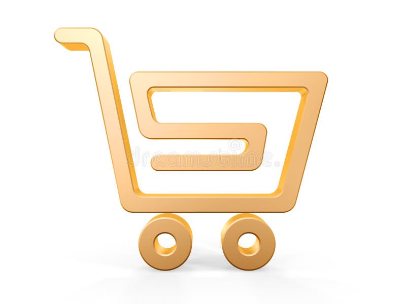 Speeding Red Shopping Cart Graphic Design Logo Icon Stock Illustration ...