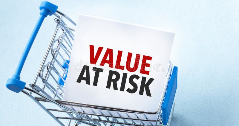 VAR Value at Risk Symbol. Concept Words VAR Value at Risk on Beautiful ...