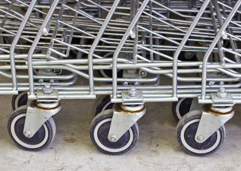Shopping Cart Wheels stock image. Image of customer, attractive - 35777679