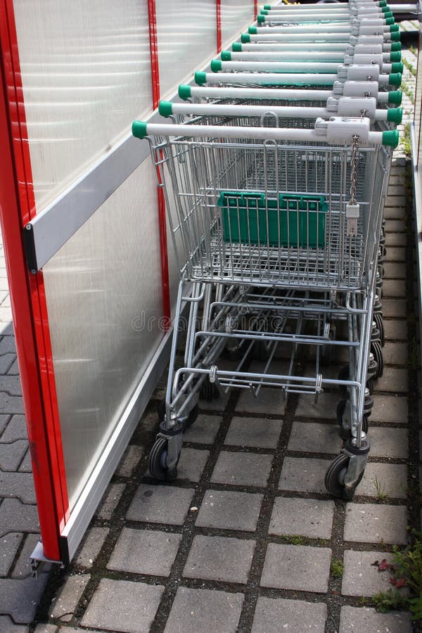 Shopping carts stock photo. Image of sale, commerce, customer - 28809838