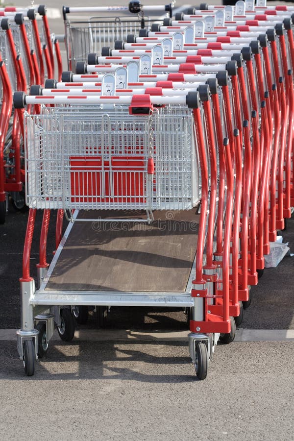 Shopping carts stock photo. Image of commerce, purchase - 4860802