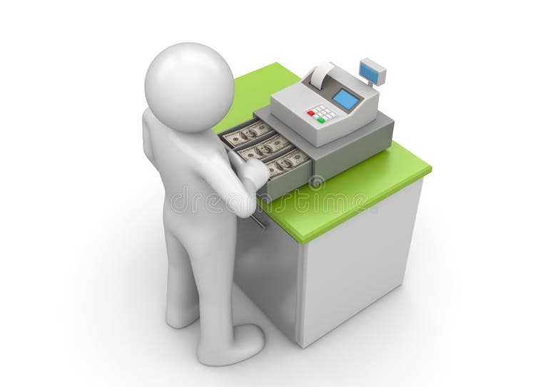 Cashier Change Stock Illustrations – 272 Cashier Change Stock ...