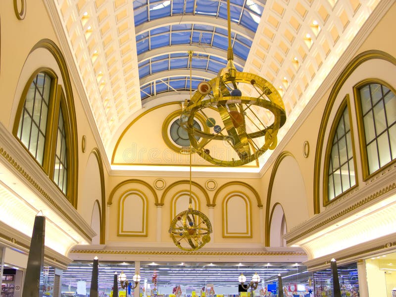 Shopping Center General View Stock Photo - Image of buying, building ...