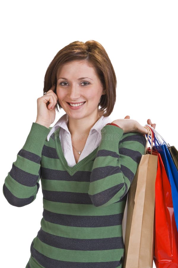 Shopping communication stock image. Image of smile, purchase - 7467693