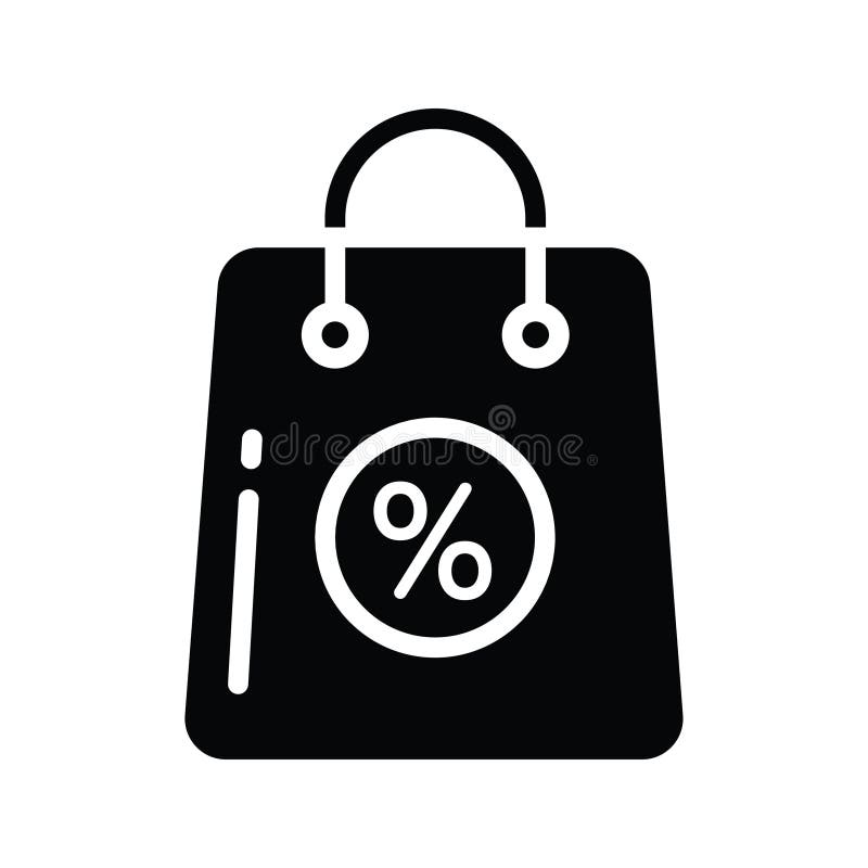 Shopping Tag Vector Solid Icon Style Illustration. EPS 10 File Stock ...