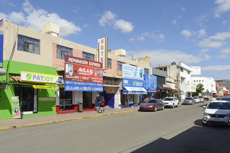Shopping District in Hermosillo, Mexico Editorial Photo - Image of ...