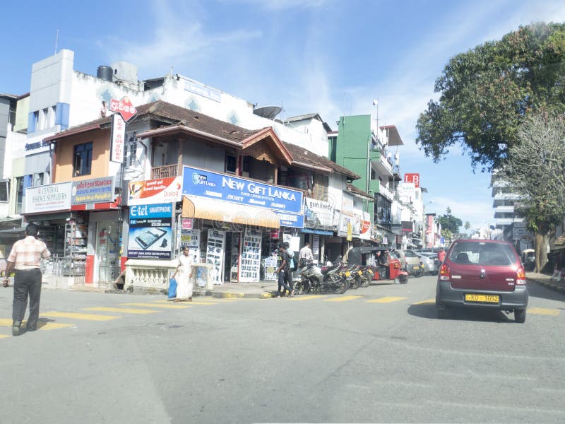 Shopping District Kandy, Sri Lanka Editorial Photo - Image of building ...