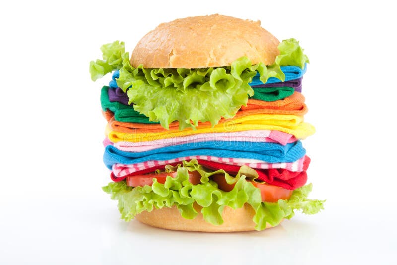 Shopping fast food stock photo. Image of burger, food - 19607486