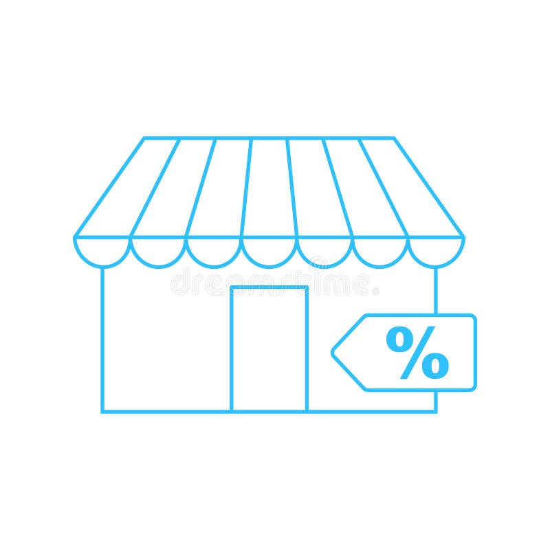 Shopping and Festival Icon Set Stock Vector - Illustration of internet ...