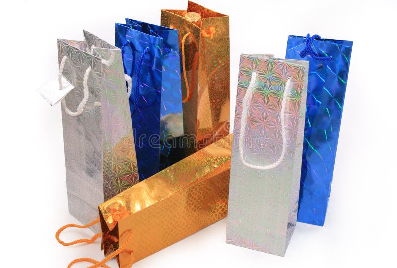 Shopping Gift Bags Picture. Image: 3949088