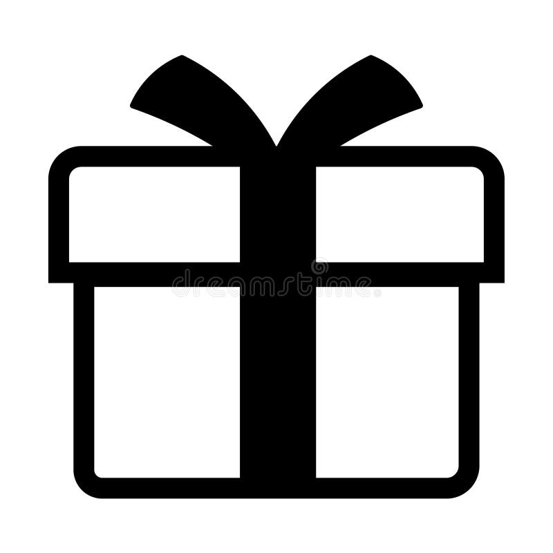 Shopping Gift Box Simple Isolated Icon for Apps and Websites Stock ...