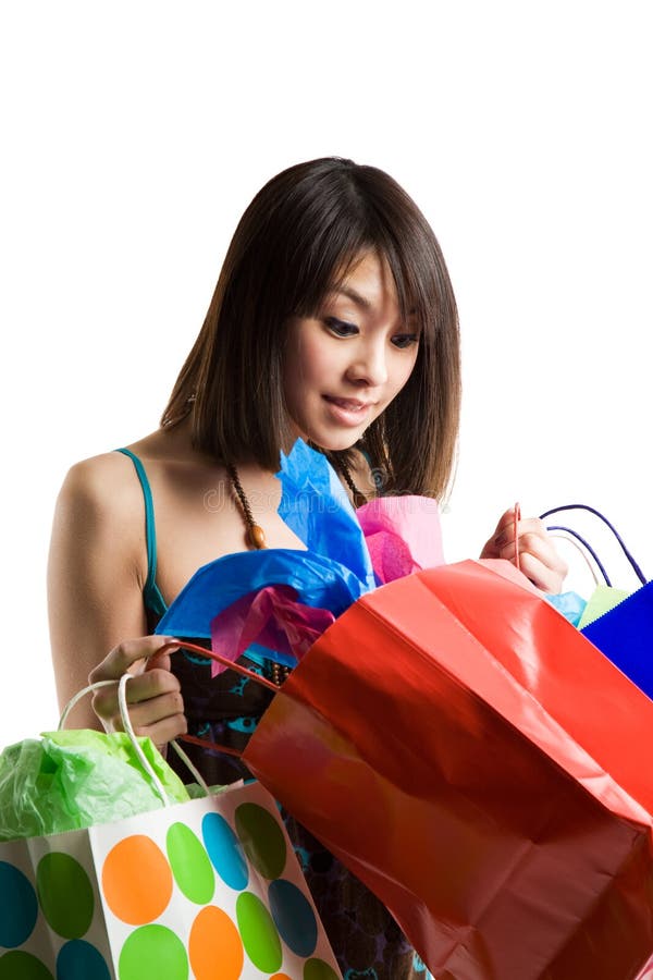 Shopping girl stock photo. Image of hand, beautiful, buying - 4572430