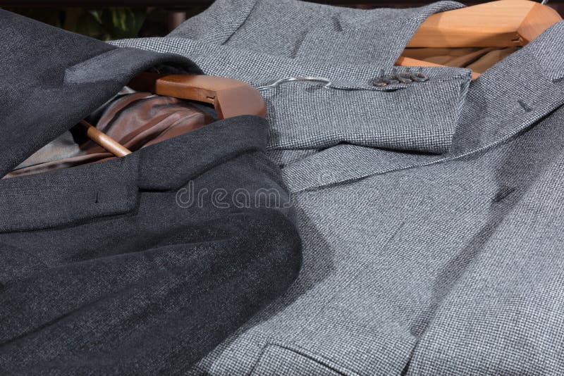 Shopping gray suits stock photo. Image of legal, professional - 85510318