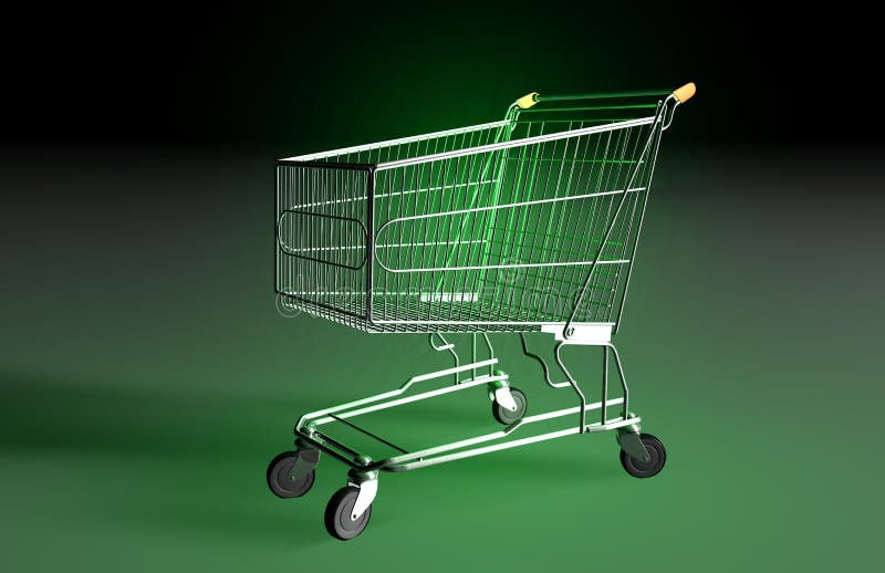 Shopping Cart Green Stock Illustrations – 12,165 Shopping Cart Green ...