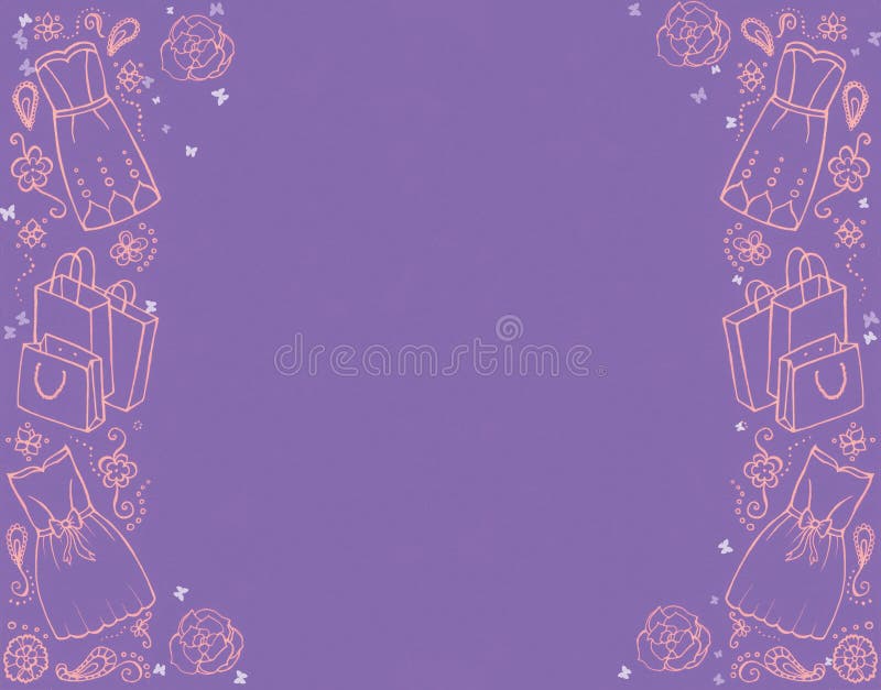 Shopping Bags Border Stock Illustrations – 211 Shopping Bags Border ...