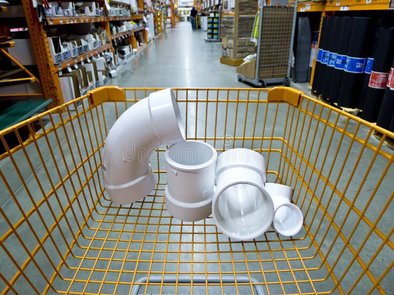 Shopping at a Home Improvement Center Stock Photo - Image of contractor ...