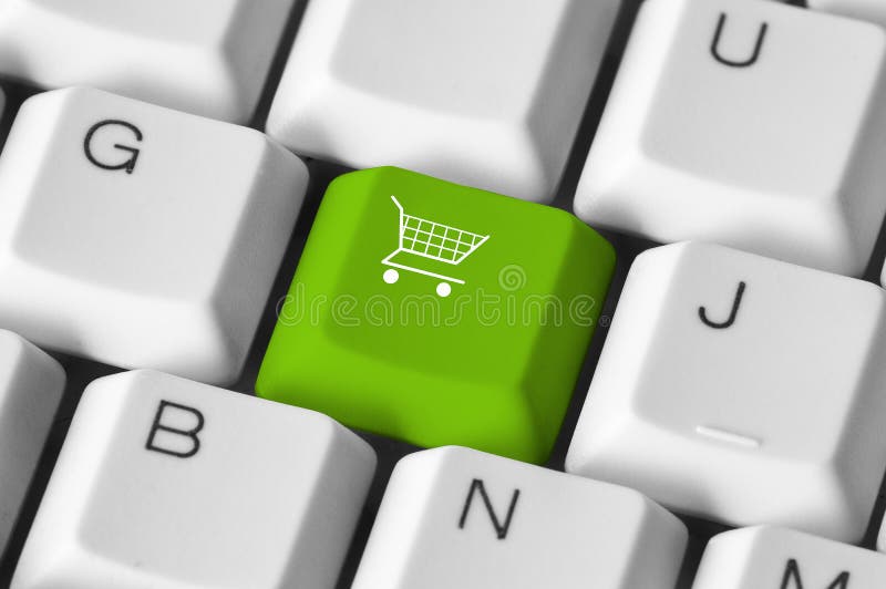 Shopping keyboard stock illustration. Illustration of groceries - 20548845