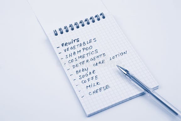 307 Handwritten Shopping List Stock Photos - Free & Royalty-Free Stock ...