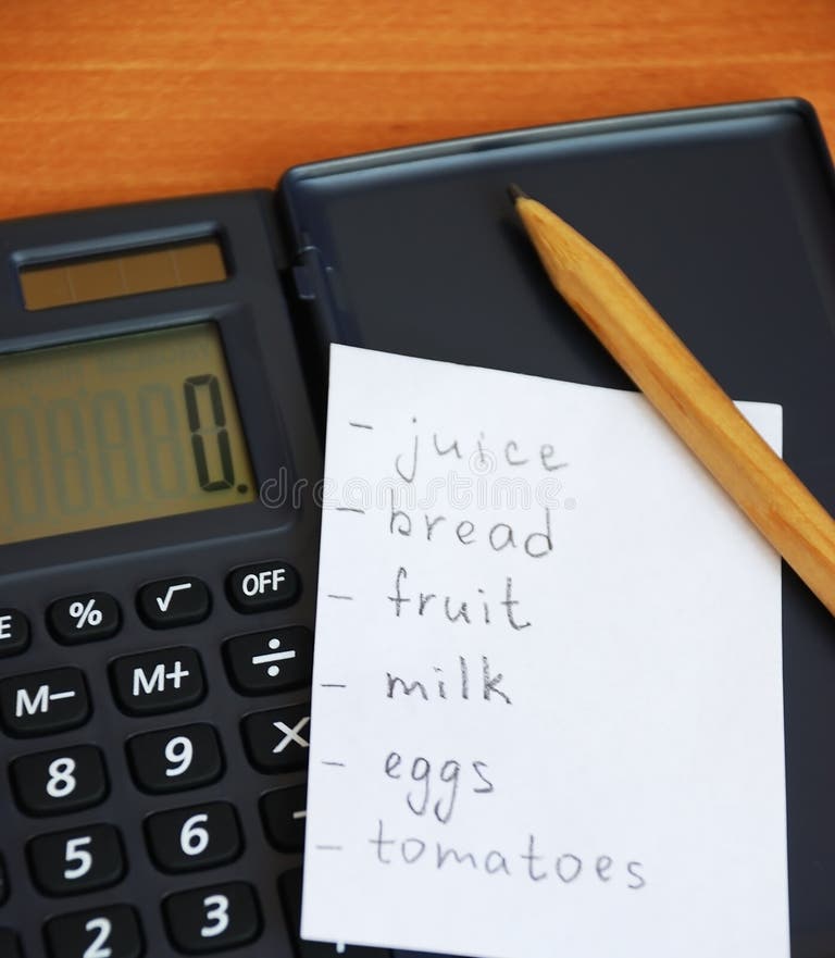 307 Handwritten Shopping List Stock Photos - Free & Royalty-Free Stock ...