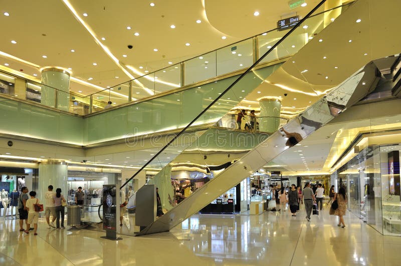 Shopping Mall editorial stock image. Image of style, view - 19804199