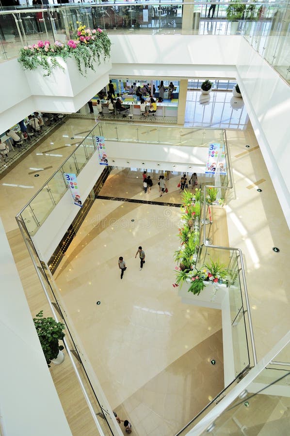 Shopping Mall stock photo. Image of contemporary, business - 14702168