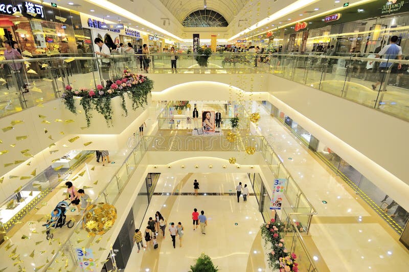 Shopping mall editorial photo. Image of industry, business - 20914256